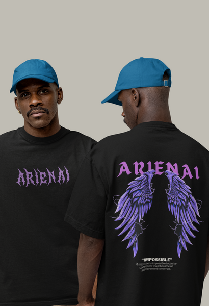 ARIENAI Originals (IMPOSSIBLE) Unisex Oversize T-shirt – Arienai